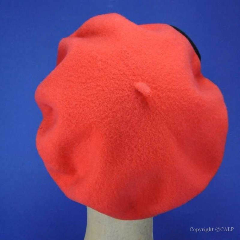Béret basque rouge - Achat béret femme - Béret basque véritable
