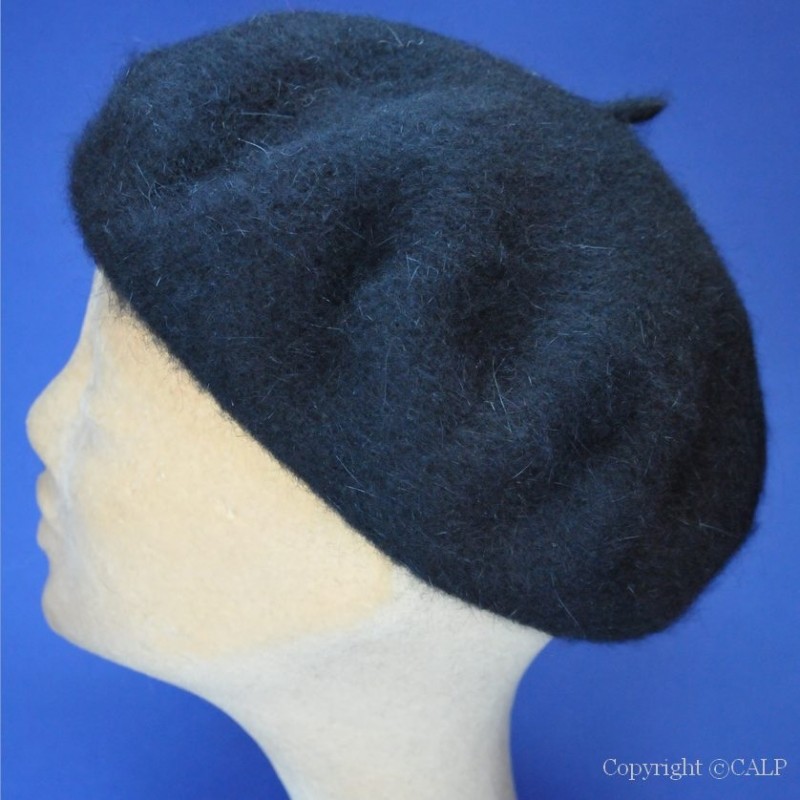 Béret angora - Achat béret angora laine femme - Beret basque femme