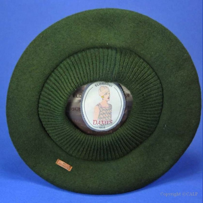 Béret vert - achat beret vert en laine pour femme